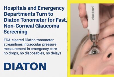 Sight Saving DIATON through Eyelid Tonometer Shows an Innovative Way to ...