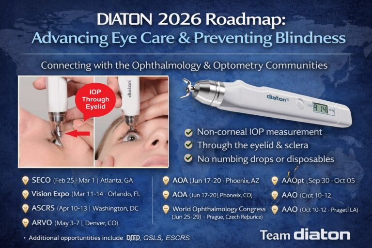 Team DIATON Looks Ahead to 2026: Advancing Eye Care and Preventing ...